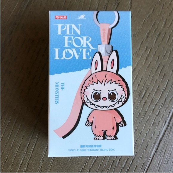 POP MART | Toys | Pin For Love Letter Y Popmart Authentic Labubu Gold ...